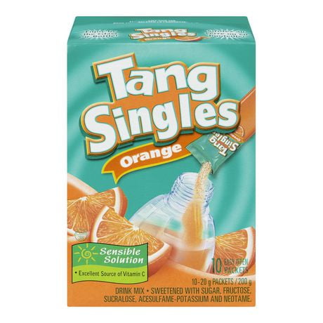 Kraft Foods Tang Orange Singles 10x20 g (200 g), 10 Packets - Walmart.ca