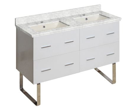 Click here for American Imaginations 47.5-In. W Vanity Set White... prices