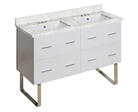 Click here for American Imaginations 47.5-In. W Vanity Set White... prices
