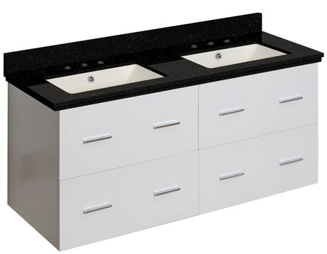 Click here for American Imaginations 47.5-In. W Vanity Set White... prices