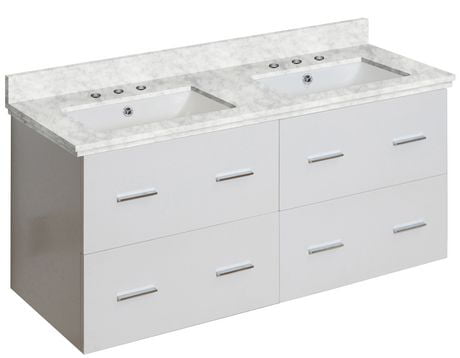 Click here for American Imaginations 47.5-In. W Vanity Set White... prices
