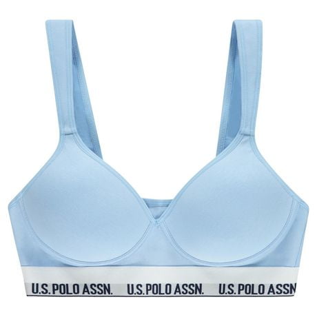 U.S. Polo Assn. Women's Printed Cotton Sports Bra - Walmart.ca