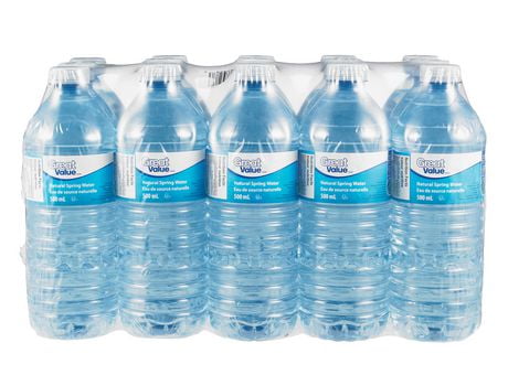 Great Value Natural Spring Water - 15pack - Walmart.ca
