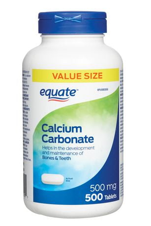 Equate Calcium Carbonate 500 mg - Walmart.ca