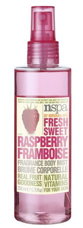 Nspa Real Fruit Goodness Raspberry Body Mist | Walmart Canada