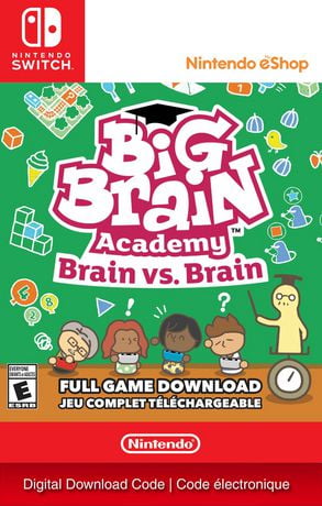 Big Brain Academy: Brain vs. Brain - Nintendo Switch [Digital Code ...