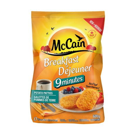McCain 9 Minute Potato Patties | Walmart Canada