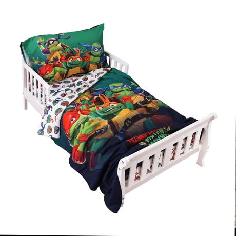 Teenage Mutant Ninja Turtles 3-Piece Toddler Bedding Set - Walmart.ca