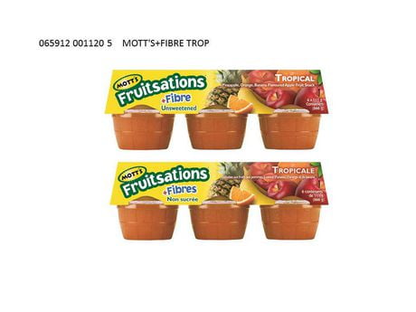 Motts Fruitsations Unsweetened Tropical + Fibre Fruit Snacks | Walmart.ca