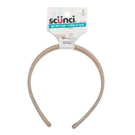 Click here for Scunci Taupe Headband Taupe prices