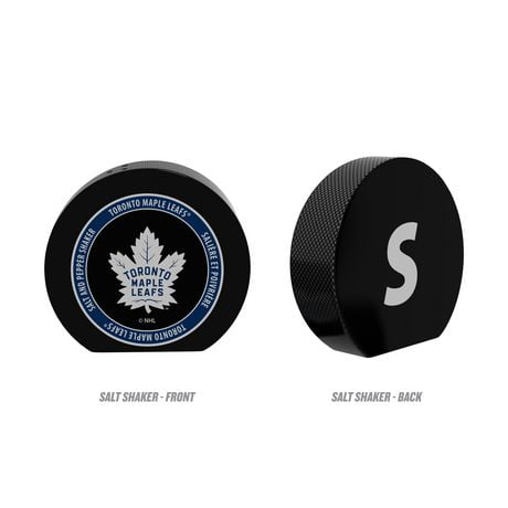 OFFICIALLY LICENSED NHL CERAMIC HOCKEY PUCK SALT AND PEPPER SHAKERS ...