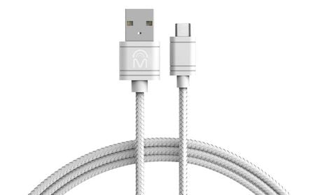 M 6' Charge and Sync Tangle Free Micro USB Cable White - Walmart.ca