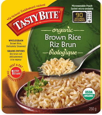 Tasty Bite 1 Step Heat & Eat Brown Rice | Walmart Canada