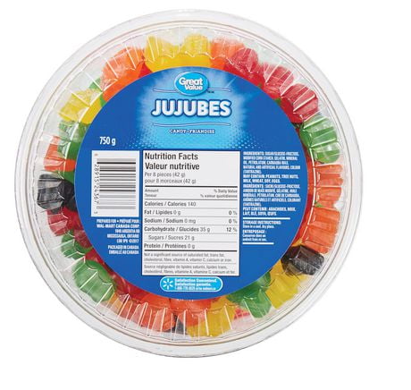 Great Value Jujubes | Walmart Canada