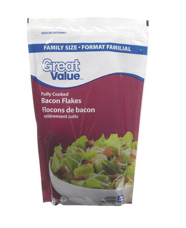 Great Value Fully Cooked Bacon Flakes | Walmart Canada