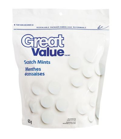 Great Value Scotch Mints Bag | Walmart.ca