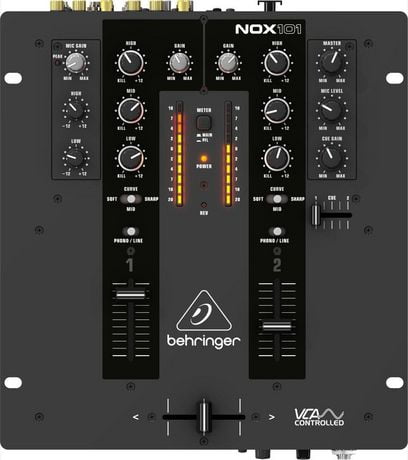 Behringer 2 Channel Dj Mixing Console - NOX101 | Walmart Canada