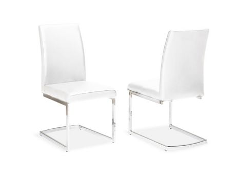 Click here for Topline Home Furnishings White Universal Dining Ch... prices