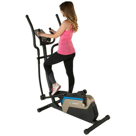 EXERPEUTIC 4000 Double Transmission Drive 18” Stride Elliptical with ...