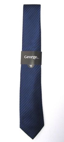 Click here for George Men S Textured Solid Skinny Black Tie Frenc... prices