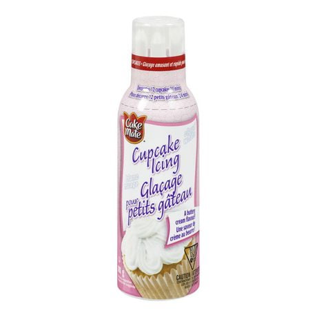 Cake Mate, Decorating with Ease, Cupcake Icing, White, 181g - Walmart.ca