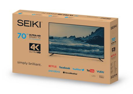 Seiki 70" Class 4K Ultra HD (2160P) SMART LED TV | Walmart Canada