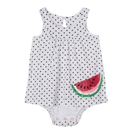 George baby Girls' Fooler Dress Bodysuit | Walmart Canada