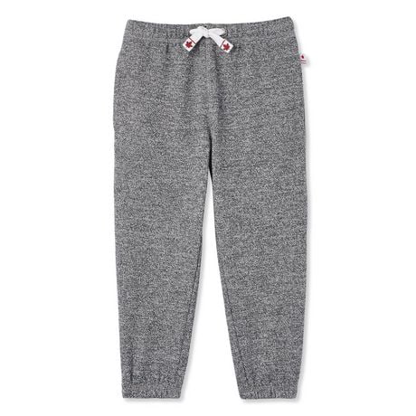 Click here for Canadiana Toddler Girls Fleece Logo Jogger Grey 3T prices