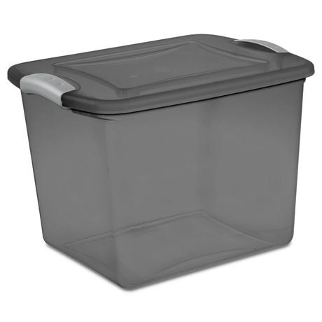 Sterilite 26 Liter Gray Latch Box | Walmart Canada