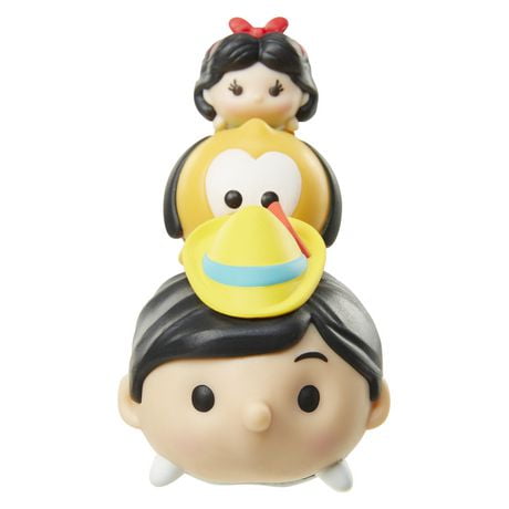 Disney Tsum Tsum Wave 3 Pinocchio/Pluto/Snow White 3 Pack Figures ...