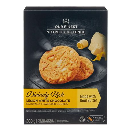 Our Finest All Butter Lemon White Chocolate Cookies | Walmart Canada