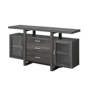 Buffet / Server with Sliding Doors, Grey - Walmart.ca