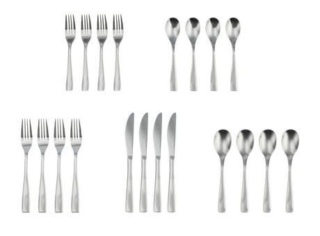 Click here for Hometrends 20-Piece Flatware Set Silver prices