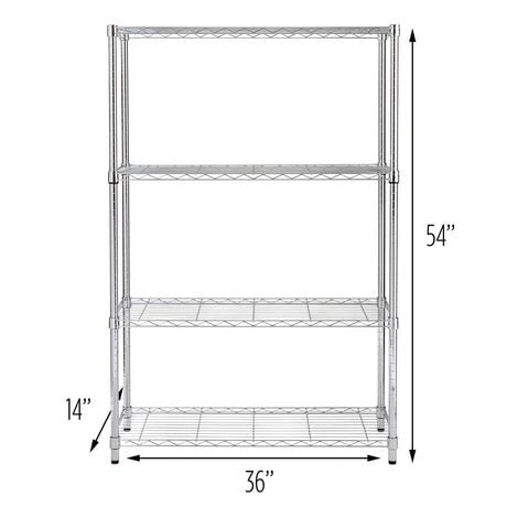 Click here for Honey-Can-Do Honey Can Do 4-Tier Nsf Rated Shelvin... prices