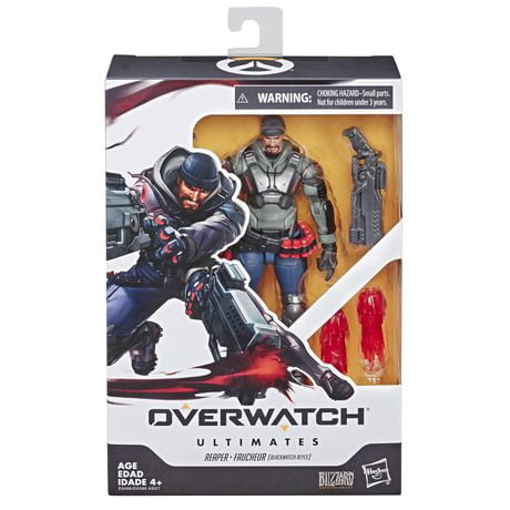 Overwatch Ultimates Series Blackwatch Reyes (Reaper) Skin 6-Inch-Scale ...