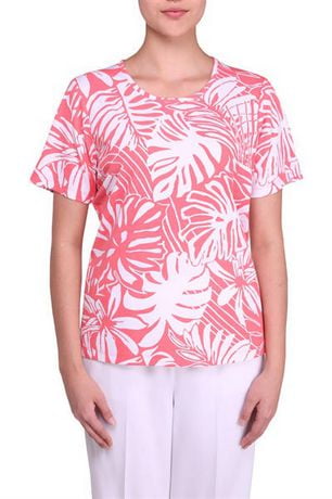 Alia Women's short Sleeve Crew Neck Tee | Walmart Canada