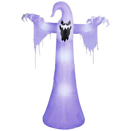 Lightshow Airblown-ShortCircuit-Ghoul Ghost-Giant 10FT (Black Light ...