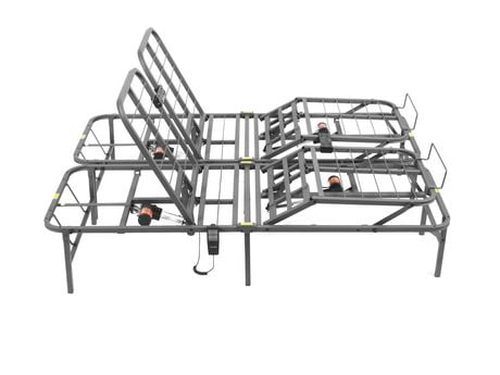 Click here for Pragmabed Pragmatic Head & Foot Bed Frame Grey Que... prices