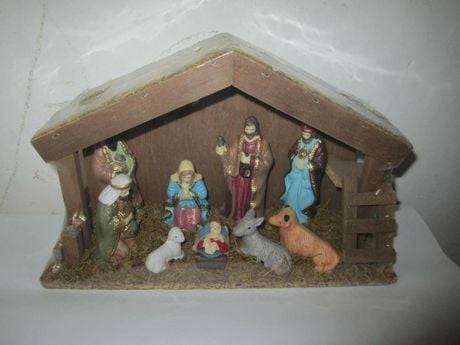 Holiday time 11 Pieces Nativity Set | Walmart Canada
