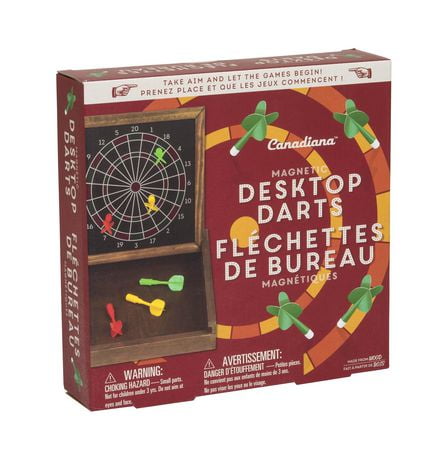 Canadiana Magnetic Desktop Darts Set | Walmart Canada