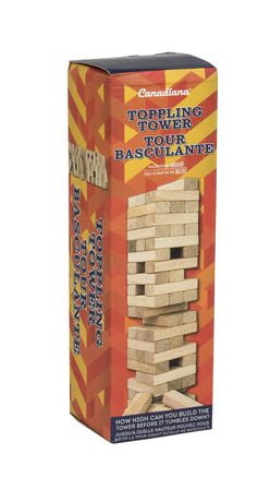 Canadiana Toppling Tower Wooden Blocks Set - Walmart.ca