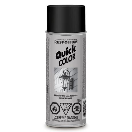 Rust-Oleum Specialty Flat Black Quick Color Spray | Walmart Canada