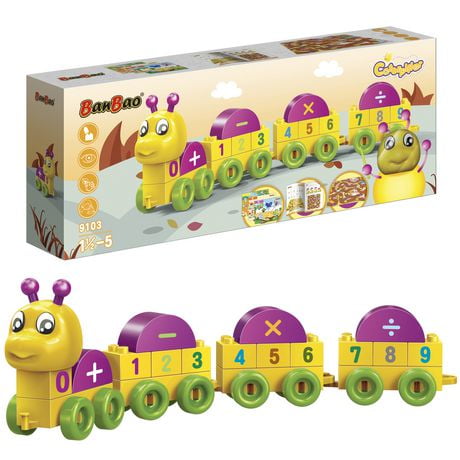 BanBao Caterpillar Numbers Building Blocks | Walmart Canada