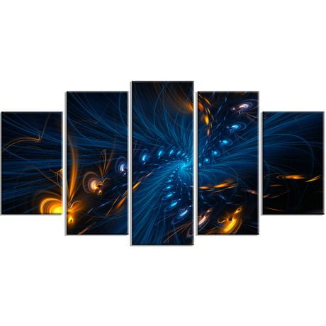 Click here for Design Art Illumination Print Canvas Wall Art Mult... prices