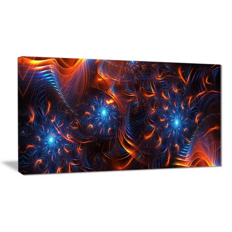 Click here for Design Art Fire And Ice Large On Canvas Wall Art M... prices