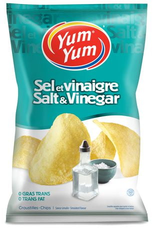 YUM YUM Salt And Vinegar Flavoured Chips | Walmart Canada