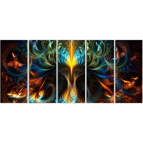 Click here for Design Art Never Ending Gallery Wrapped Canvas Wal... prices
