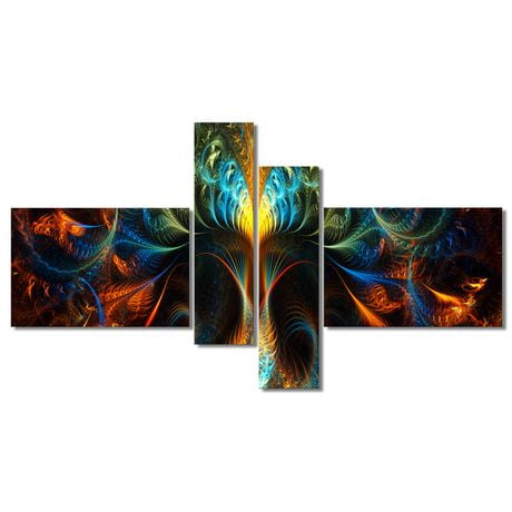 Click here for Design Art Never Ending Gallery Wrapped Canvas Wal... prices