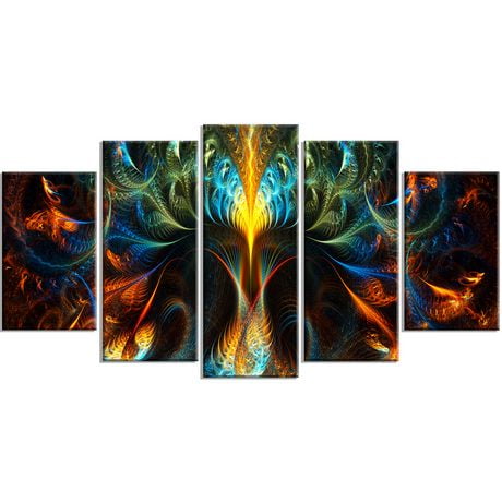 Click here for Design Art Never Ending Gallery Wrapped Canvas Wal... prices