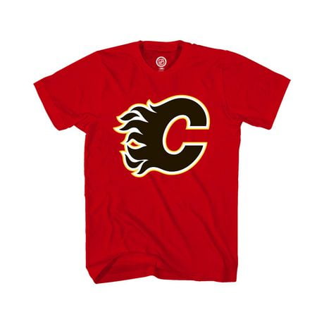 Click here for Nhl Mens Calgary Flames Tee Red M prices